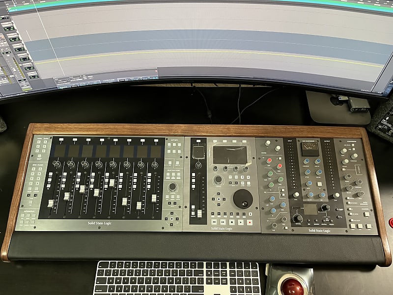 Mix Ends SSL UF8,UC1,UF1 Desktop Stand 2024 - Walnut | Reverb