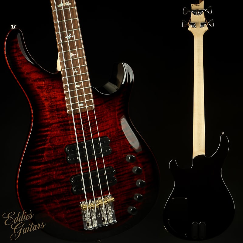 PRS Grainger 4 String Bass - Fire Smokeburst | Reverb
