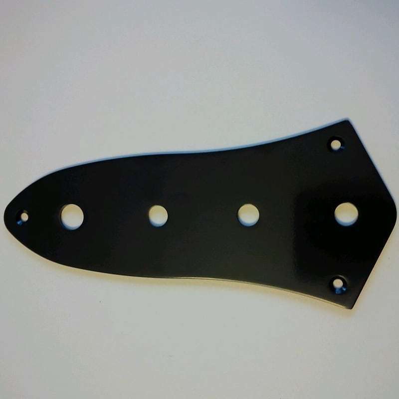 4 Holes J-Bass Style Control plate, Black | Reverb