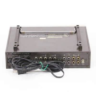 1980 Mitsubishi M-P01 Stereo PreAmplifier Silver MP01 HiFi | Reverb