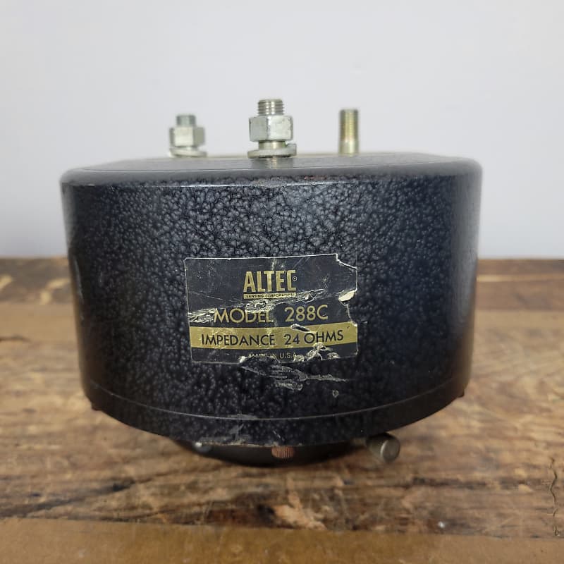 Altec 288C 24 Ohm Driver Tested & Functional | Reverb