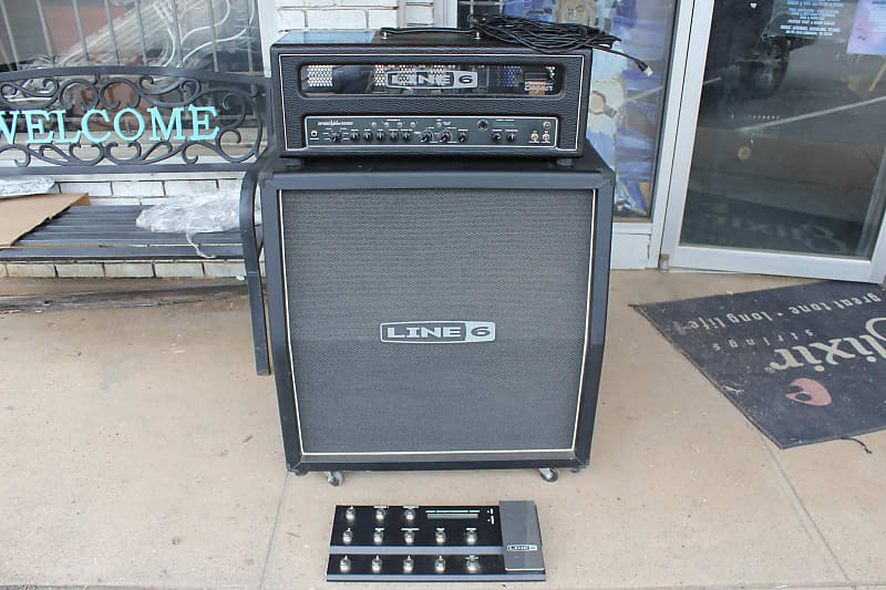 Line 6 Bogner Spider Valve HD100 Half Stack with Short Board | Reverb