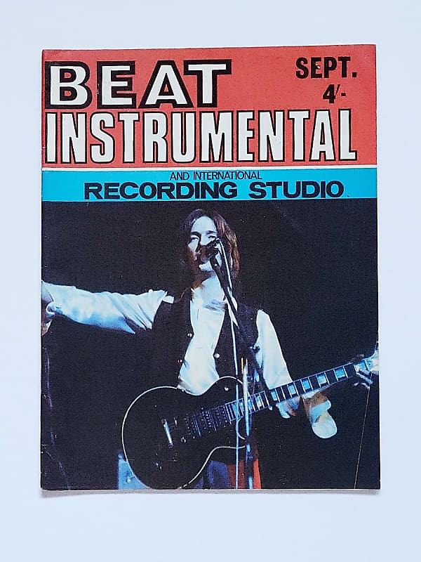 Beat Instrumental Magazine Sept. 1970 - Clapton Cover | Reverb