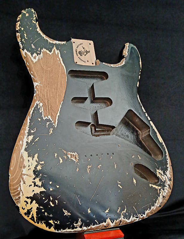 Voodoo Turkey Heavy relic masterbuilt stratocaster srv strat | Reverb