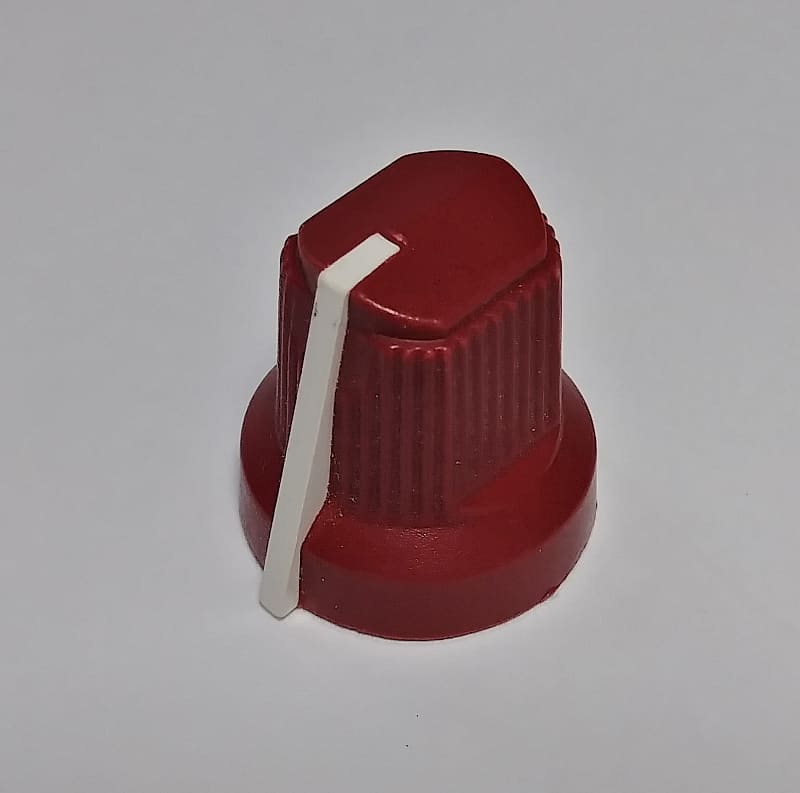 Fender Pointer Amp Knob / Red | Reverb