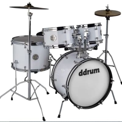 ddrum D1 516 WHT D1 Jr - 5pc- White - Complete Kit | Reverb