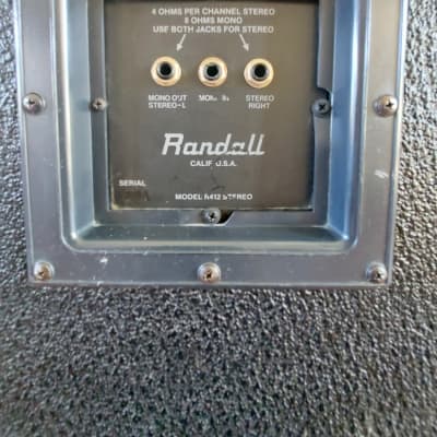 Randall R412 Stereo Cabinet 4x12 | Reverb
