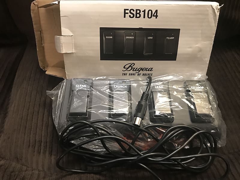 Bugera FSB104 Footswitch Pedal (with box & cord) | Reverb Australia