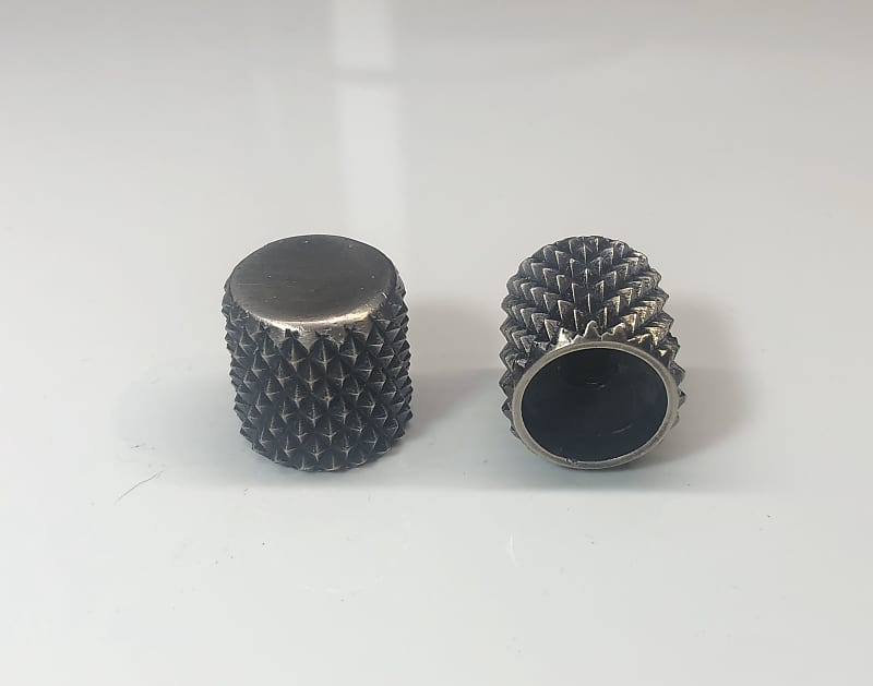 Callaham Distressed, Coarse-Knurled Telecaster Knobs | Reverb