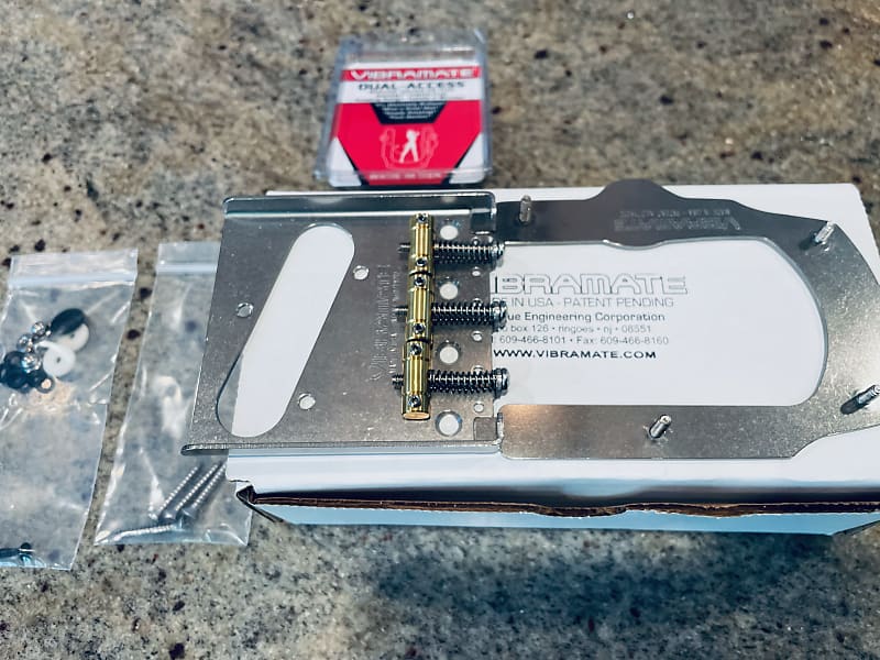 Vibramate Bigsby B5 Mounting Kit for Telecasters with Dual | Reverb