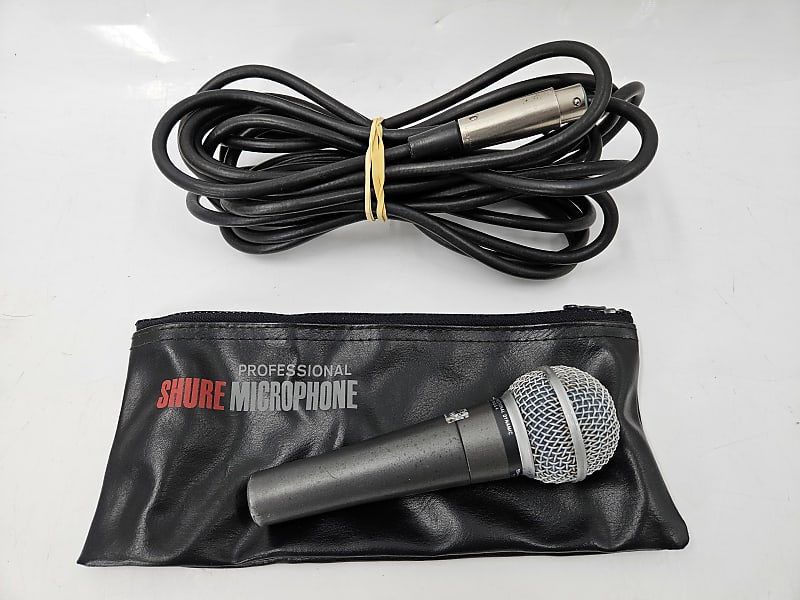 Shure SM58 1970's Dual Impedance Unidirectional Dynamic Mic - | Reverb