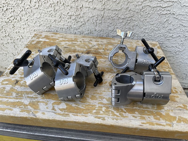 DW Drum Rack Clamps 1.5 Lot Of 4 | Reverb