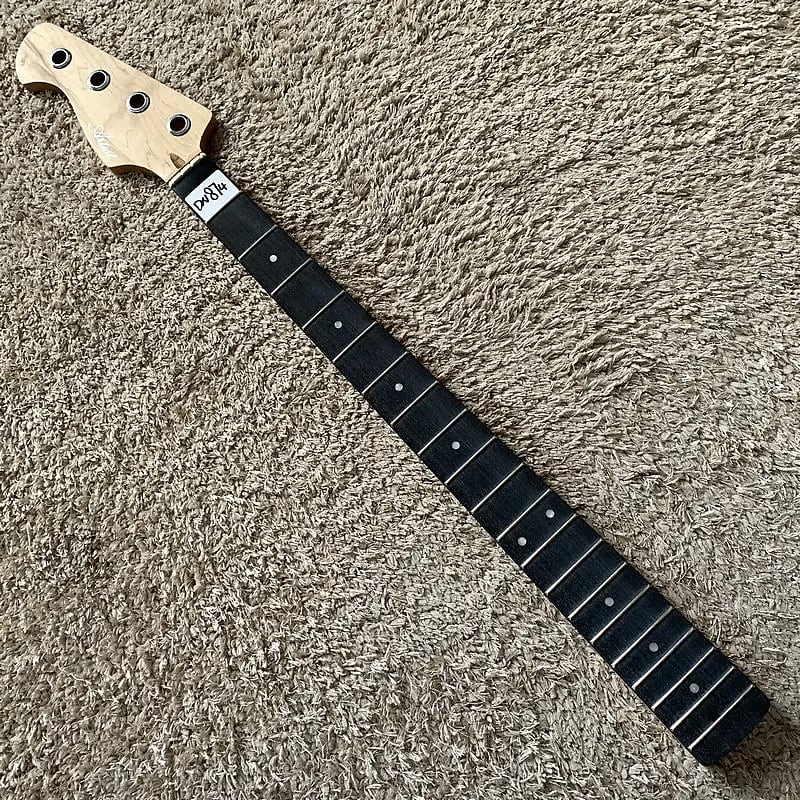 Left Handed 4 String Bass Maple Neck And Rosewood Fingerboard Reverb