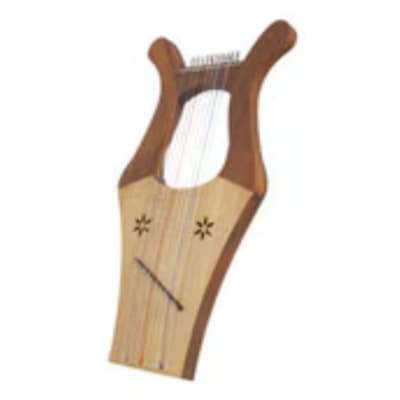 Mid-East King David Nevel Harp - Walnut | Reverb