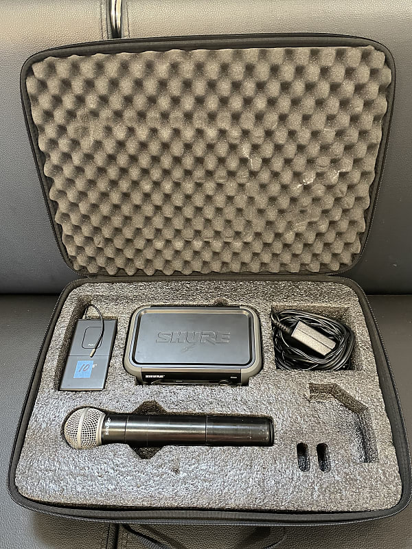 Shure BLX/SM58 2010’s - Black | Reverb