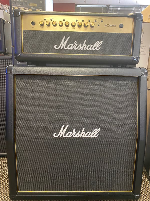 Marshall MG100HFX 100-Watt Guitar Amp Head 2010 Black with | Reverb