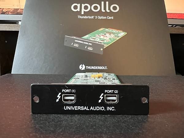 Universal Audio Apollo Thunderbolt Option Card | Reverb