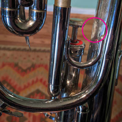F. E. Olds & Son Ultratone Valve-Rotor Mellophone Bugle | Reverb