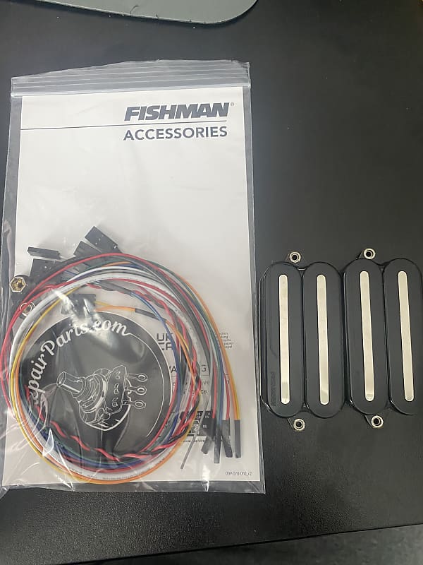 Fishman Fluence Open Core Modern 2024 - Black with Nickel | Reverb