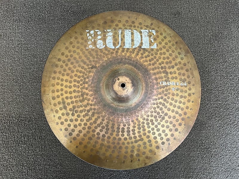 Paiste 18" RUDE Crash/Ride Cymbal from 1981 | Reverb