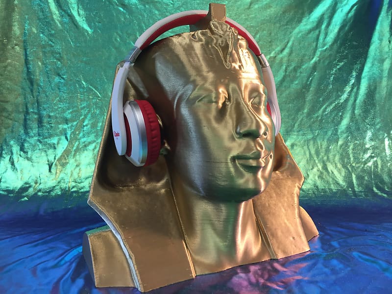 Egyptian Pharaoh Headphone Stand! Ancient Holder like | Reverb