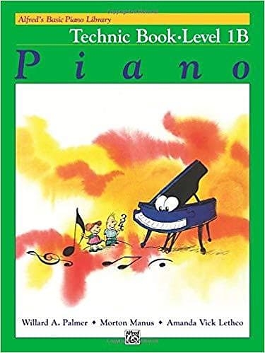 Alfred's Basic Piano Library: Level 1B - Technic Book, Alfred | Reverb
