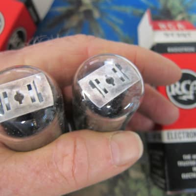 PR NOS RCA 5Y3GT Vintage Rectifier Tubes, NEW, 1960s, | Reverb