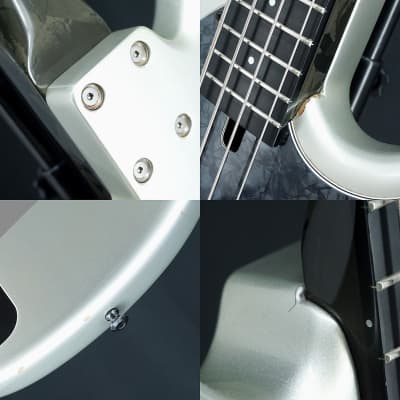 MODULUS [USED] FB4 Flea Bass (Silver) '06 | Reverb