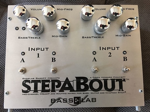 Basslab StepAbout Preamp Pedal | Reverb