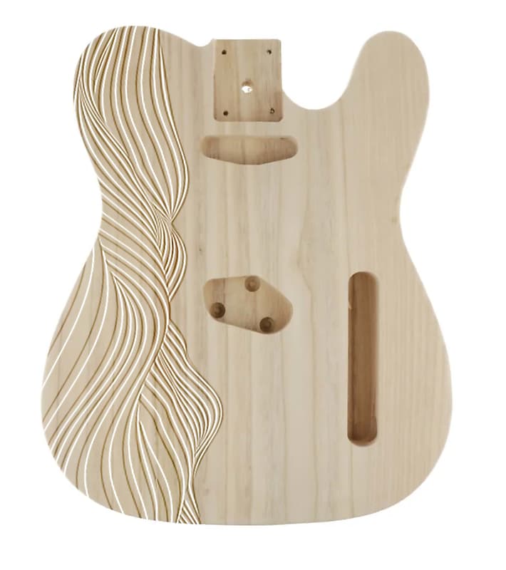Tele type 2023 - Custom hand carved in Florence, Italy. | Reverb