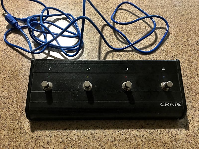 Crate BVFS4 4 Button Footswitch | Reverb