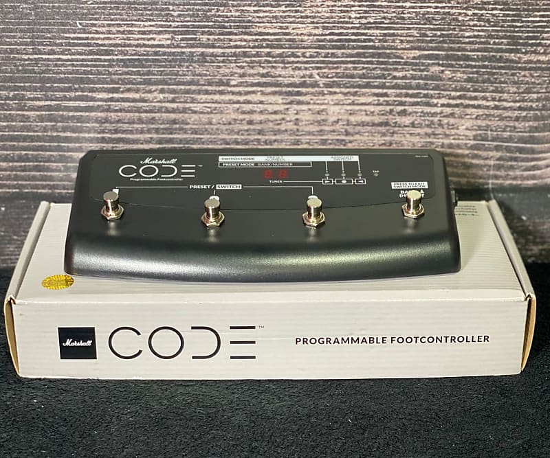 Marshall Code Foot Controller Programming Foot Controller | Reverb
