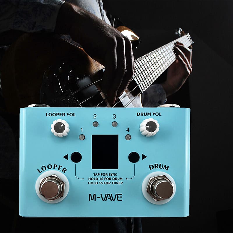 Brand New M-VAVE Guitar Drum & Looper Effect Pedal 30 Type | Reverb
