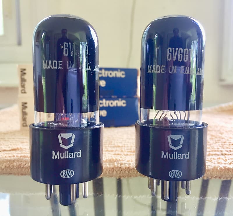 6V6GT Mullard NOS Pair | Reverb