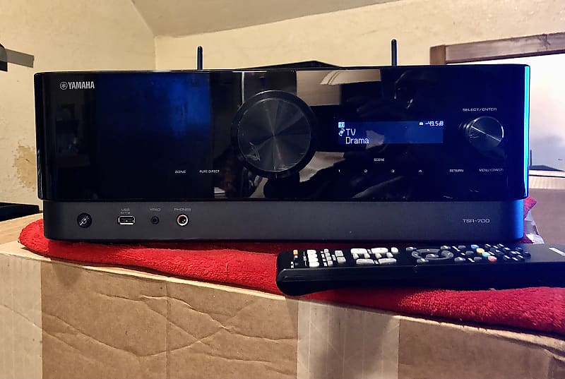 Yamaha TSR-700 7.2 Channel 8K HDR Network Receiver w/eARC, | Reverb