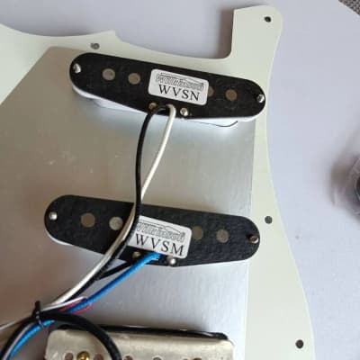 HSS Guitar Strat Style Loaded Prewired Pickguard, Wilkinson | Reverb