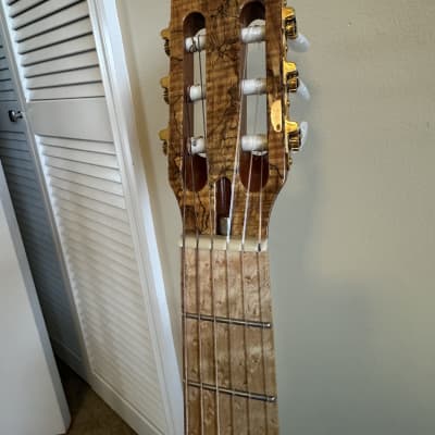 Kiesel Carvin NS-1 Nylon - Spalted Maple | Reverb