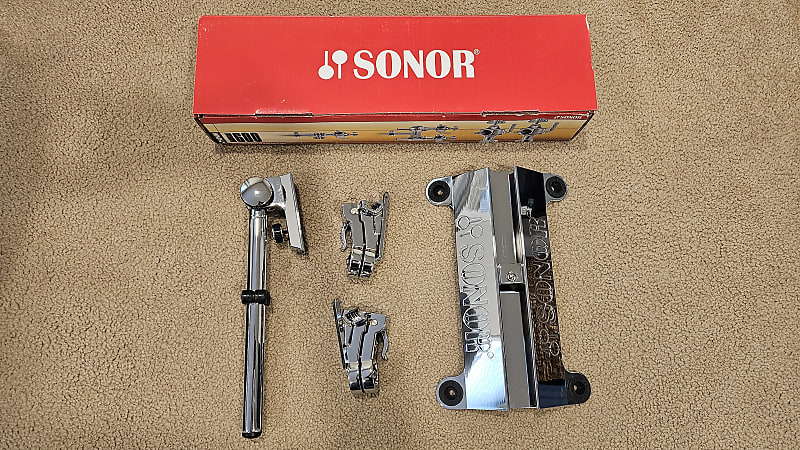 Sonor Slide Track "Rocket Launcher" Double Tom Mount WITH | Reverb