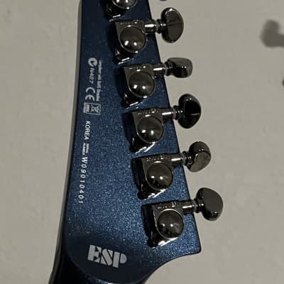 ESP LTD 2000’s Blue Wayne Static of Static-X sig. sieres | Reverb