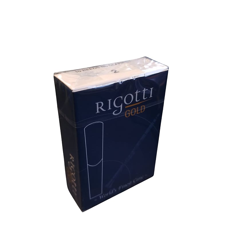 Rigotti Gold Bb Clarinet Reeds - Strength 2 - Box of 10 | Reverb