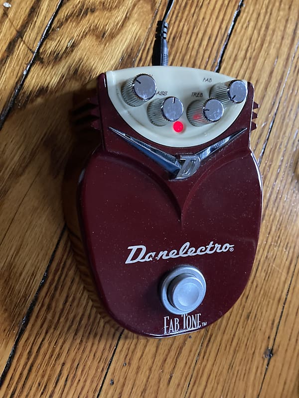 Danelectro Fab Tone Distortion Box Pro Mod EXC Ship Tomorrow | Reverb