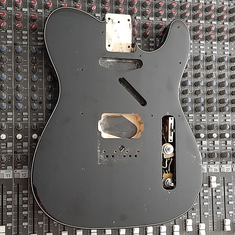 MIJ Fender Double Bound Telecaster Guitar Body 1990's | Reverb