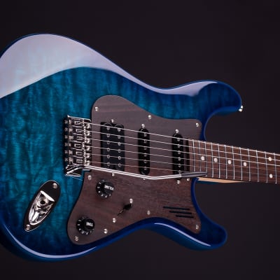 Magneto U-One Series Sonnet Modern Quilted Transparent Blue | Reverb