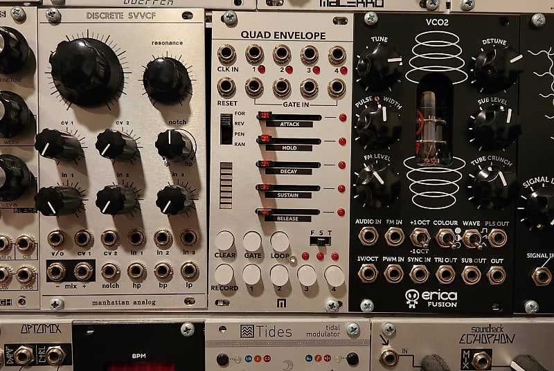 Manhattan Analog Discrete SVVCF,Malekko Quad Envelope,Erica | Reverb