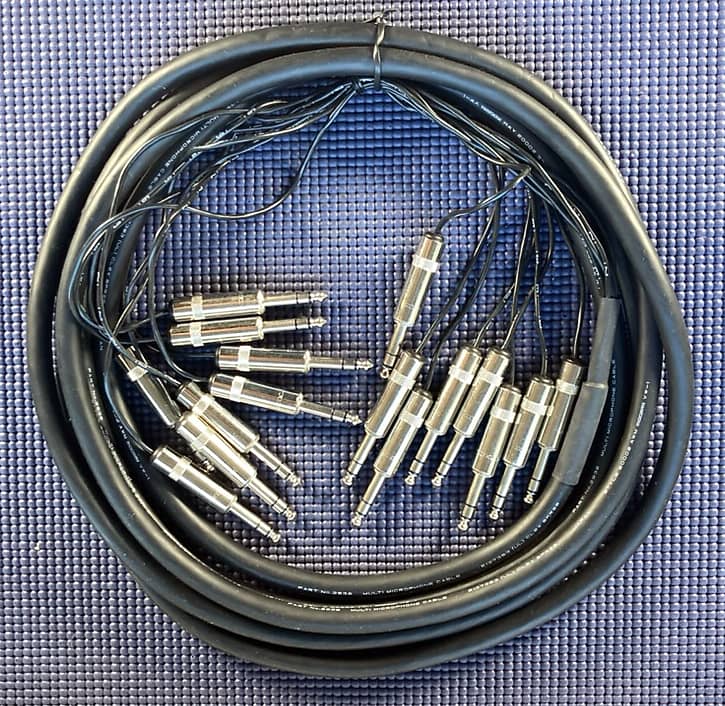 Mogami 8-Channel Snake - 15' - 1/4" TRS-TRS | Reverb
