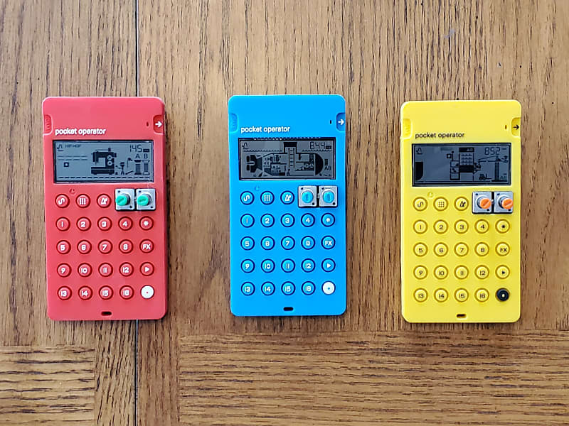 Teenage Engineering Pocket Operator Lot PO-12 PO-14 PO-16 | Reverb