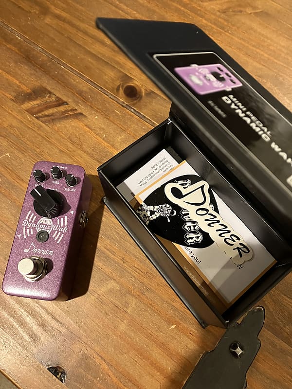 Donner Mini Auto Wah Pedal 2016-2020 - Purple | Reverb