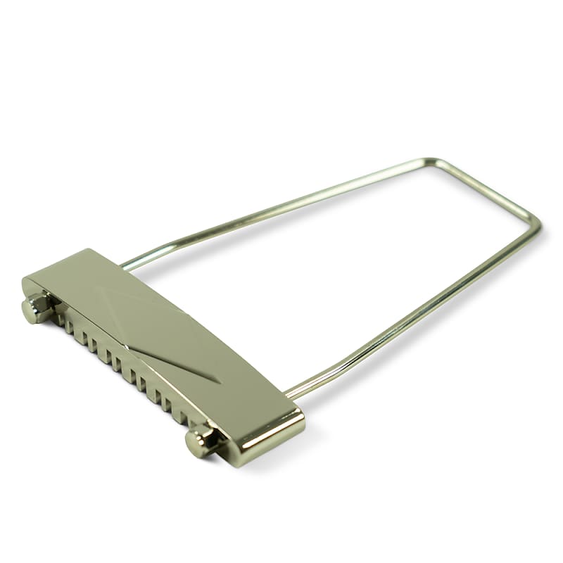 WD 12 String Trapeze Tailpiece for archtop guitar Nickel | Reverb