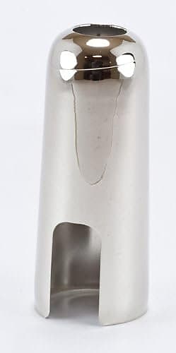 American Plating Nickel Plated Alto Sax Mouthpiece Cap- 326N | Reverb