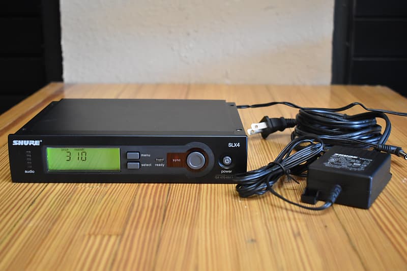 Used Shure SLX4 Wireless Receiver MDP#301 | Reverb